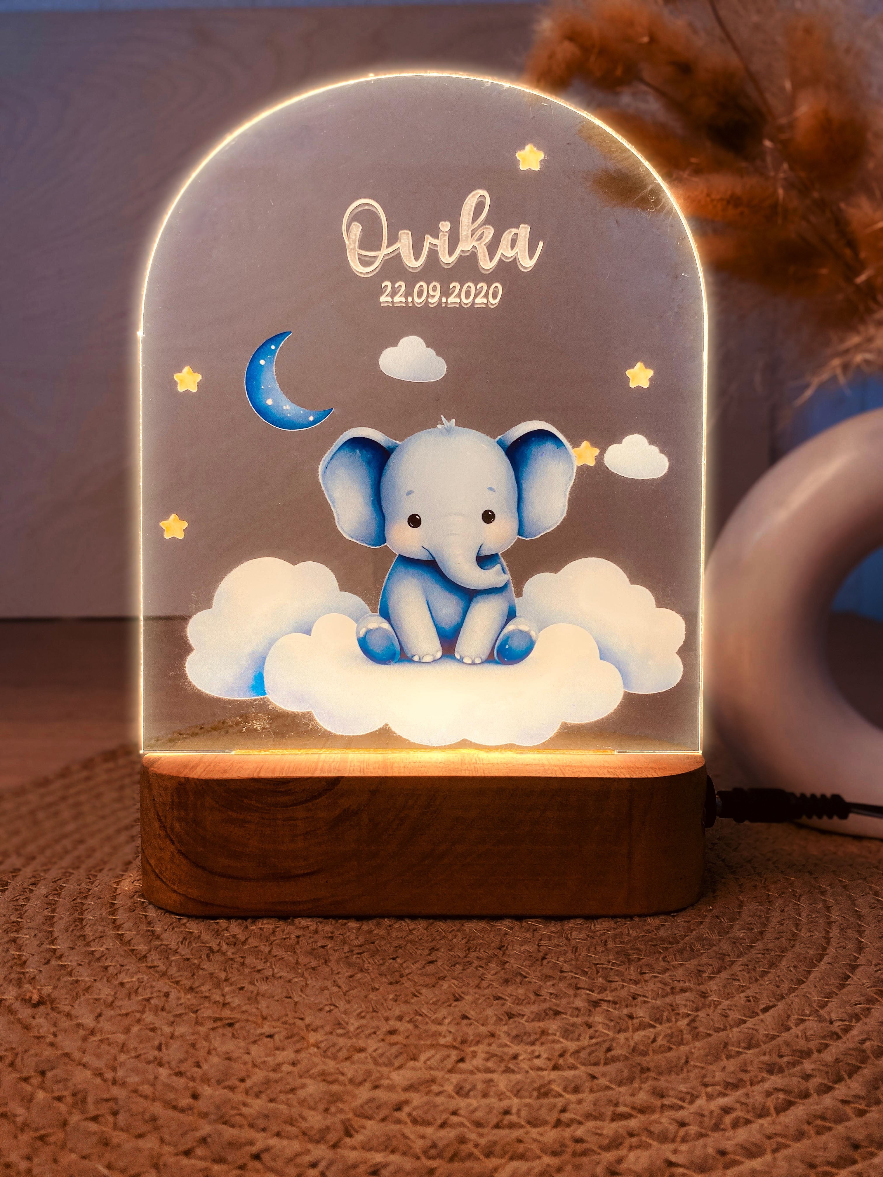 Personalized LED night lamp – AP Creativess